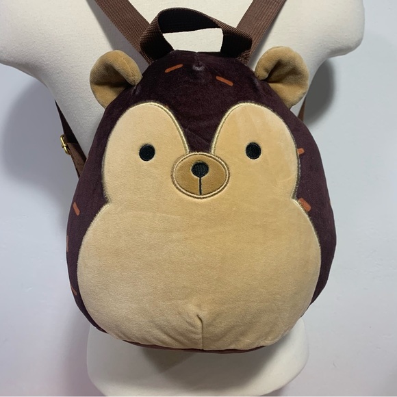 Squishmallows | Bags | Squishmallow Hans The Hedgehog Plush Backpack ...